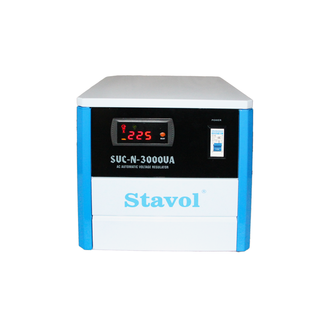 AUTOMATIC VOLTAGE REGULATOR SVC-N-3000VA - surajint.com